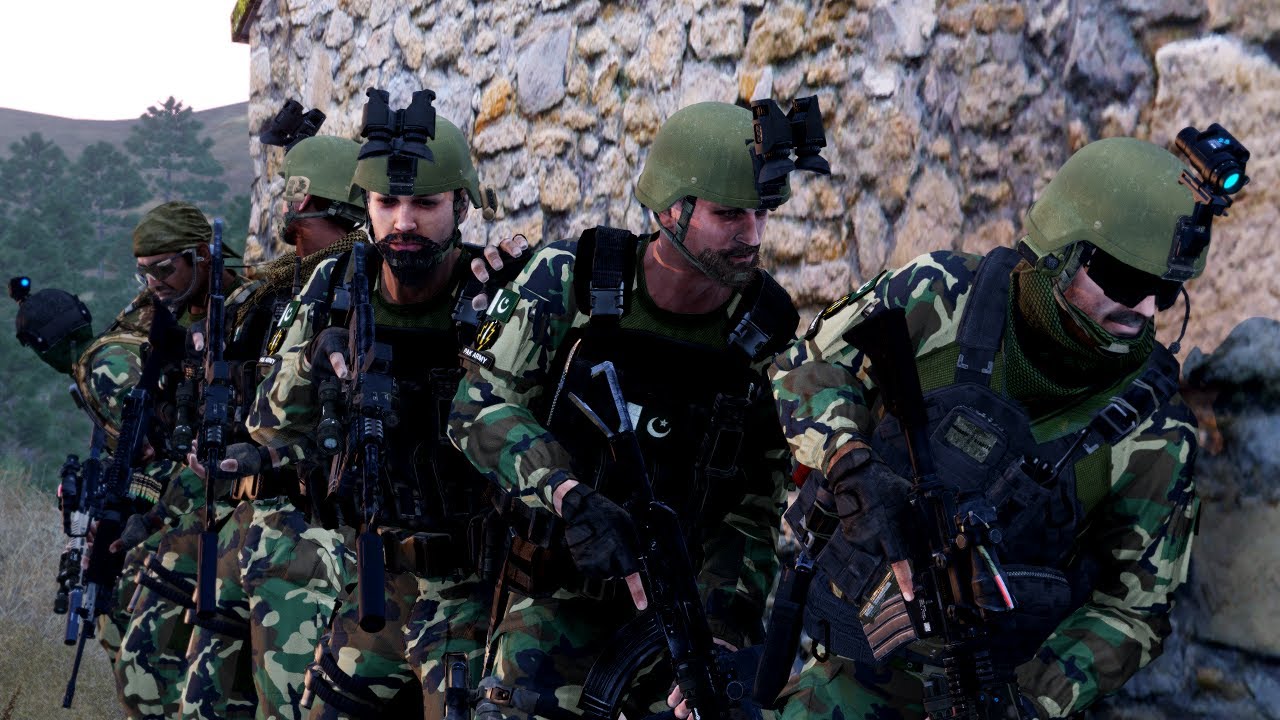 PAKISTAN SSG COMMANDO COUNTER TERRORSM OPERATION - ARMA III CINEMATIC GAMEPLAY - YouTube