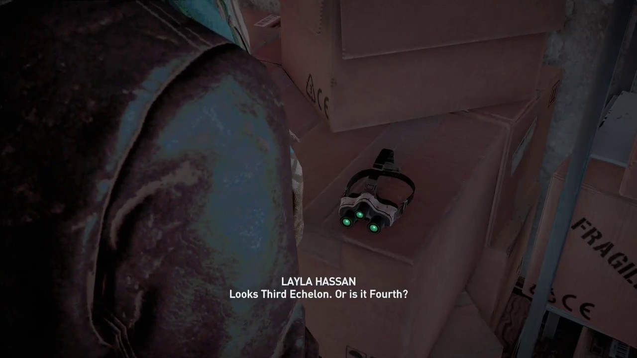 Assassin's Creed Odyssey - Splinter Cell Easter Egg - YouTube