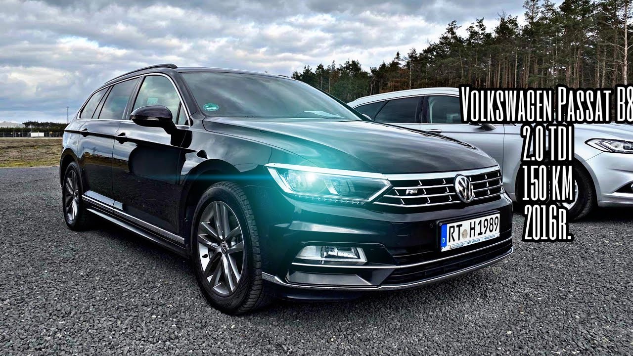 🔥 Volkswagen Passat B8 w wersji R-Line - YouTube
