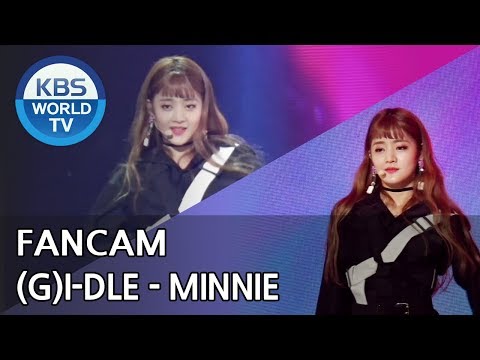 [FOCUSED] (G)I-DLE's MINNIE - LATATA [Music Bank / 2018.05.18]