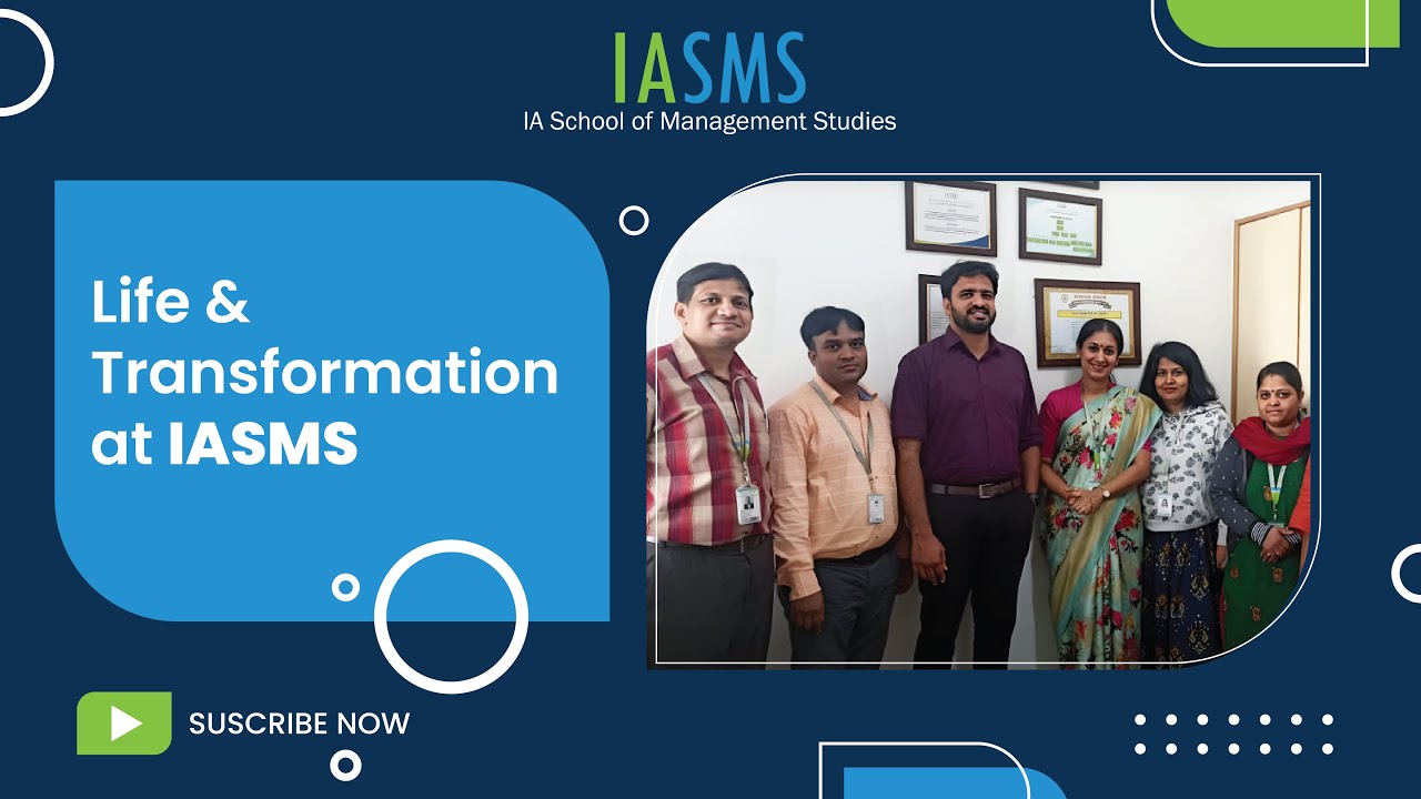 Life & Transformation @ IASMS 2022 - 23 - YouTube