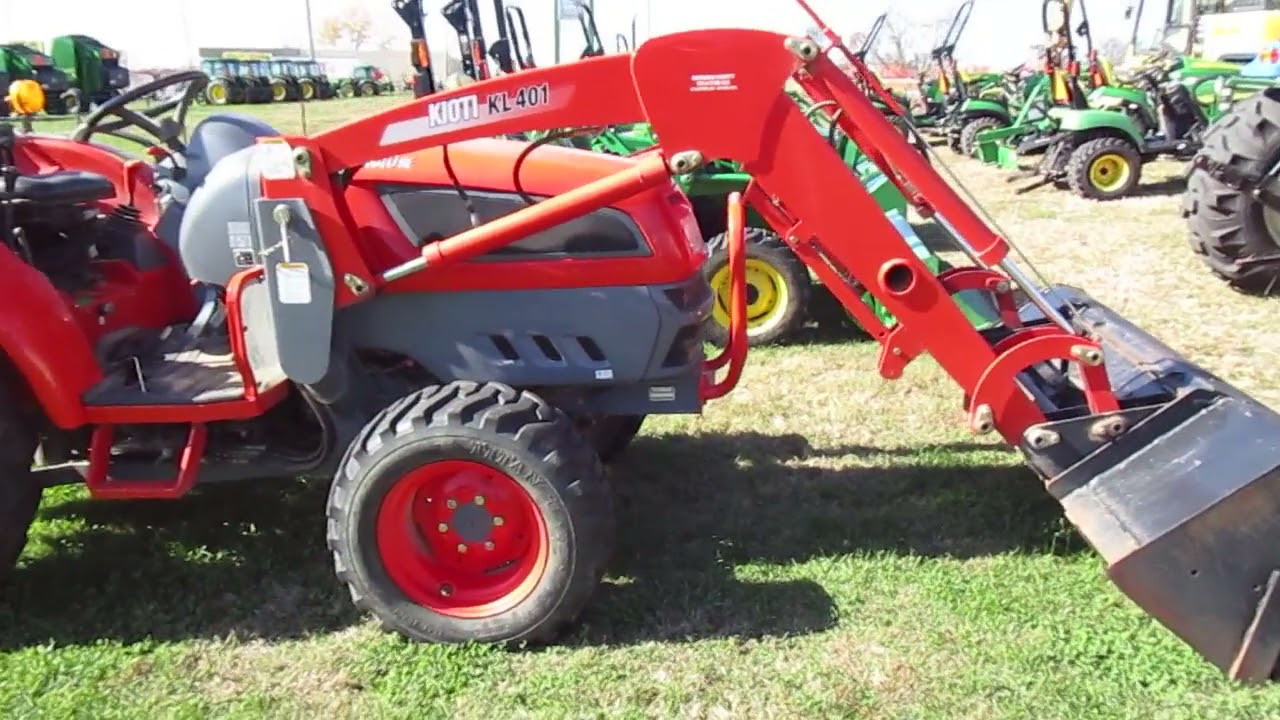 2013 KIOTI DK40SE For Sale - YouTube