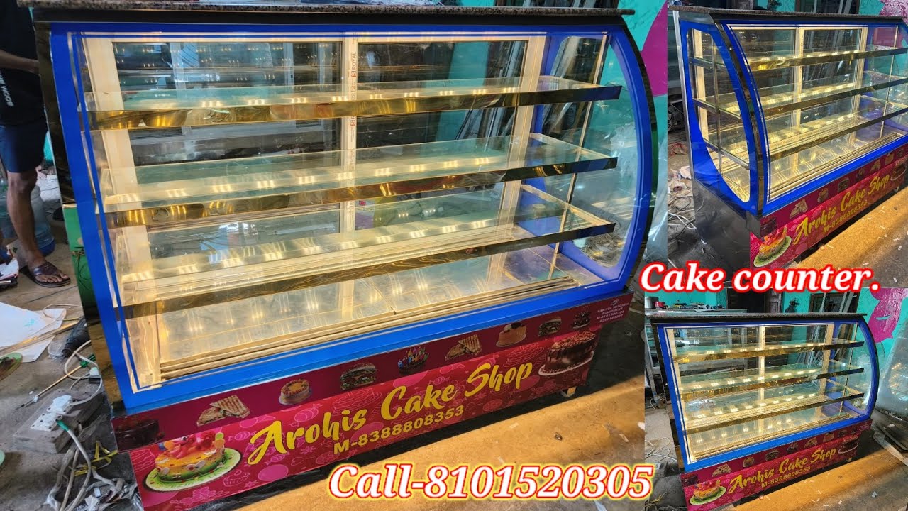 cake counter || Bakery display counter || Misty showcase|| sweet ...
