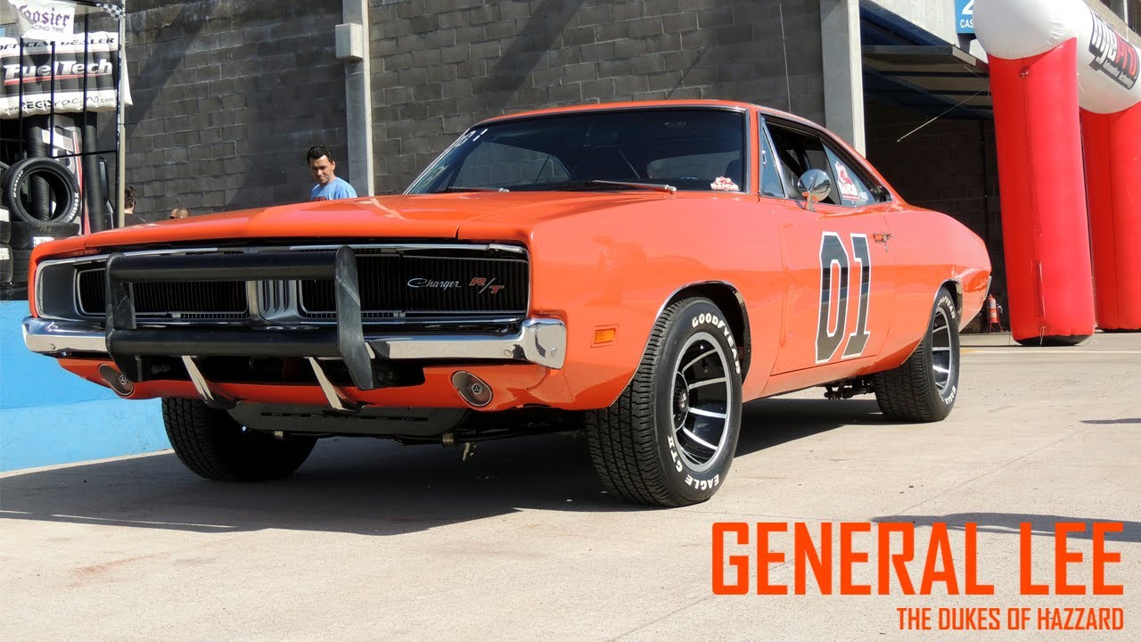 Original General Lee Drag Race + Burnout - 1080p HD - YouTube