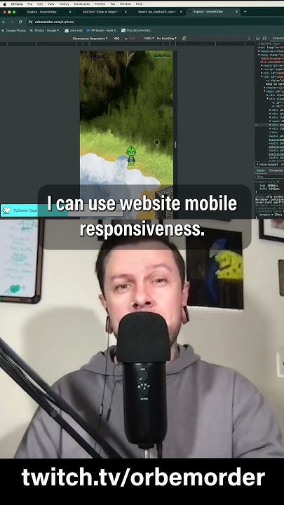 Mobile Responsive Game Wordpress Programming Gamedev Metal Piercings Tattoos Twitch