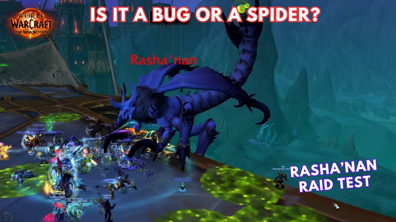 Rasha'Nan - simple and not impressive | Heroic Raid Test | WoW TWW Beta ...