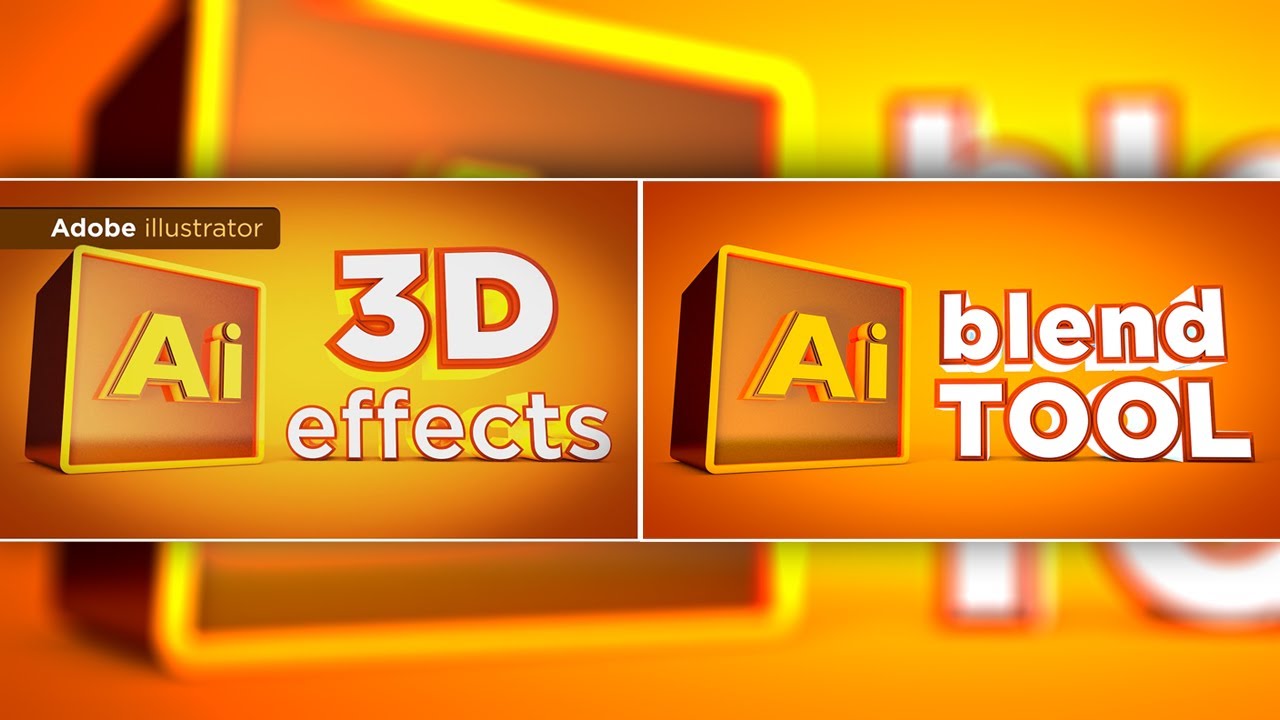 Adobe Illustrator for Beginners | FREE COURSE | 3D Object Effect Illustrator Tutorial I Blend ...