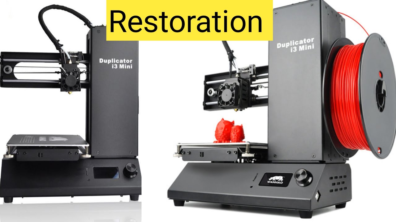 Old 3D printer Restoration || i3 mini || diy 3d printer||part-1 - YouTube