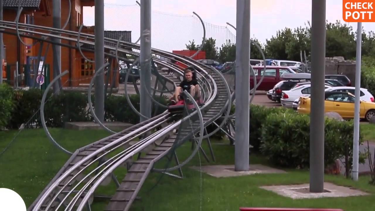 Alpin Center und Sommerrodelbahn in Bottrop | checkpott - YouTube