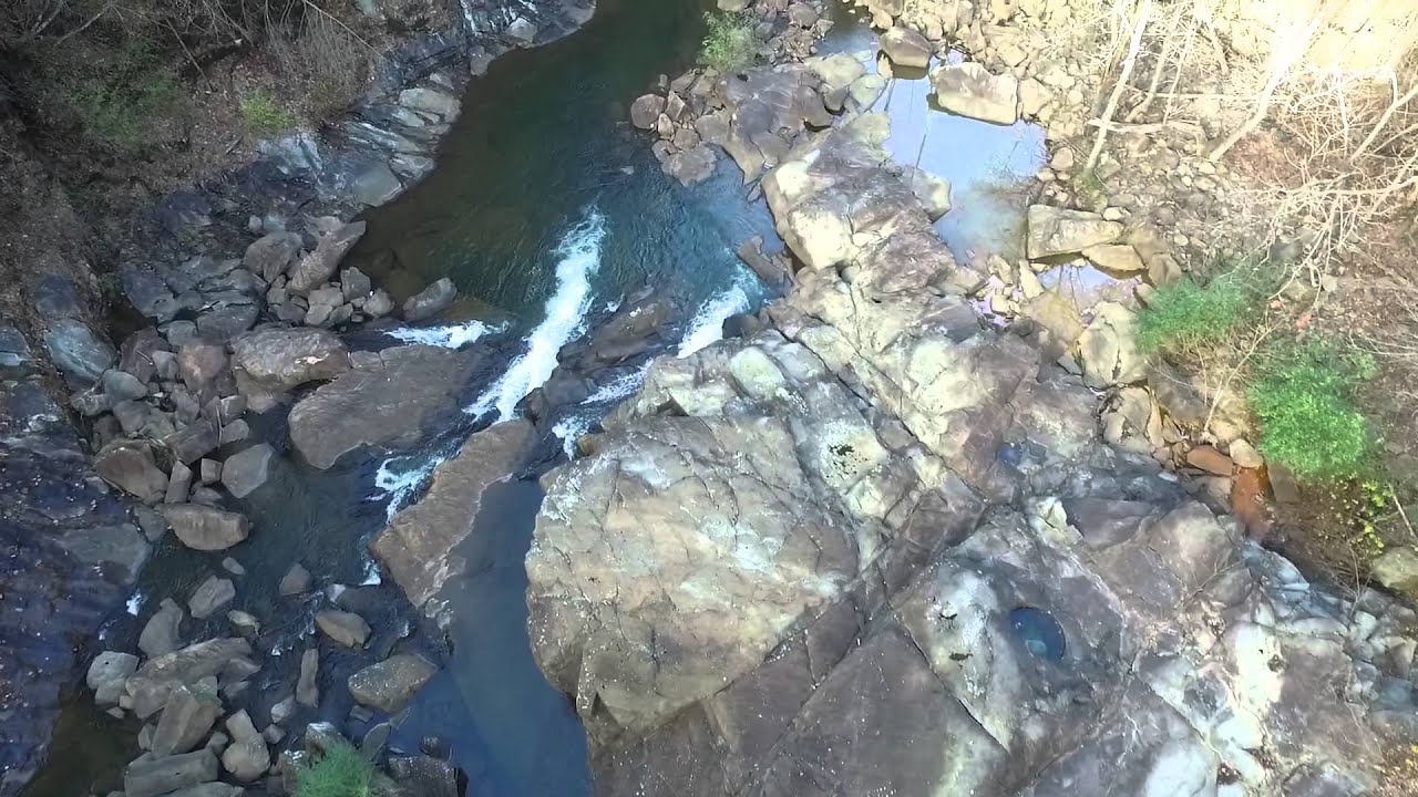 Drone Footage: Tallulah Falls Dam, GA - YouTube