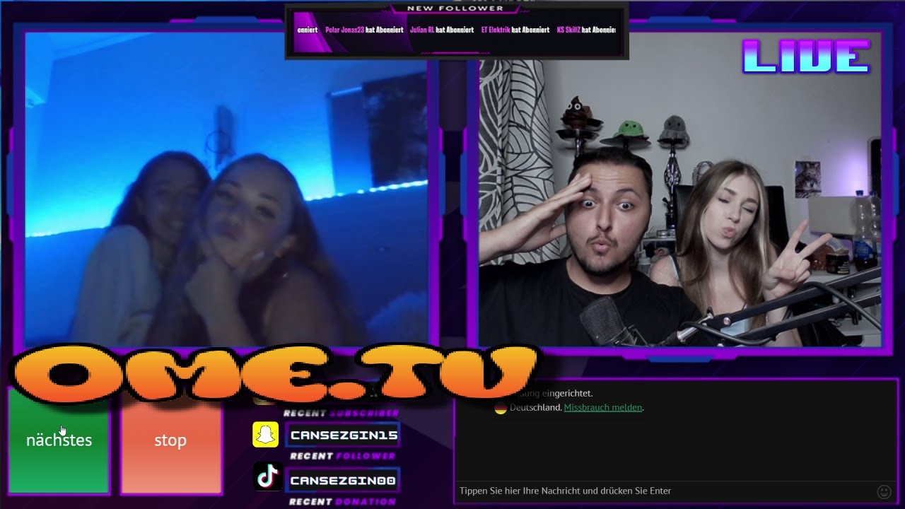 🔴OME.TV / FAKE SKIP & SPIEGEL PRANK LIVE🔴 - YouTube