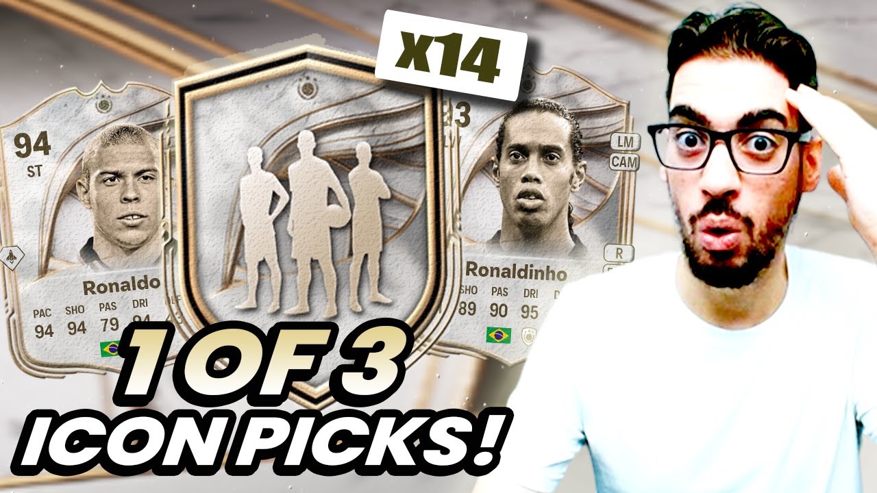 14x 1 of 3 Base Icon Player Picks! - YouTube