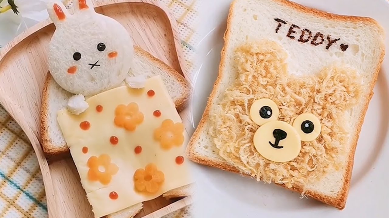 Cutest Animal Bread For Your Breakfast | Cooking House - YouTube