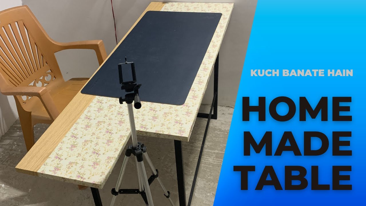 Make a Simple Table || Homemade Table - YouTube