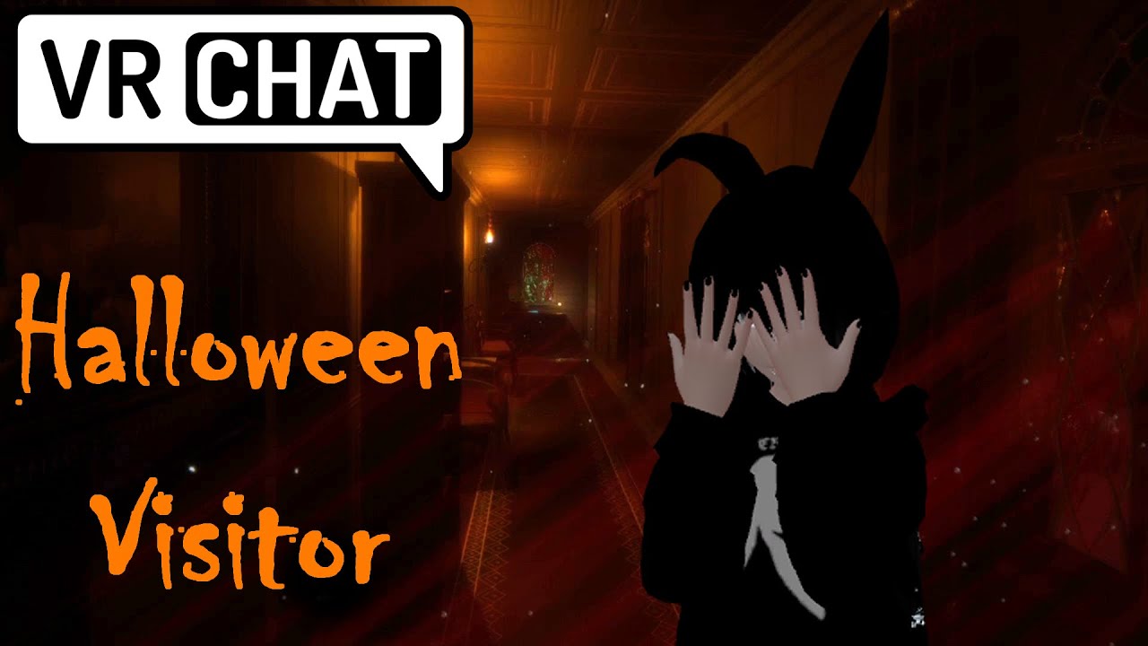 Playing Halloween Visitor in VRChat - YouTube