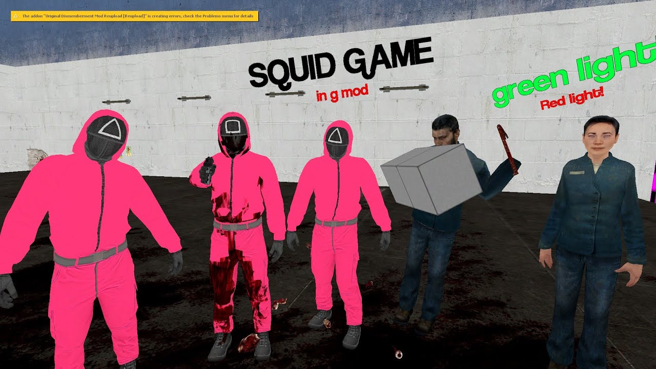 Squid Game In Gmod - YouTube