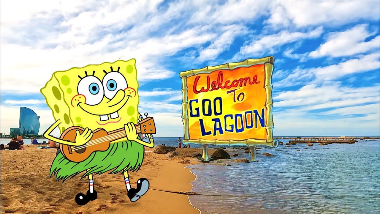 SpongeBob Music & Beach Wave Sounds | 30 Min | Ambience Chill Playlist ...