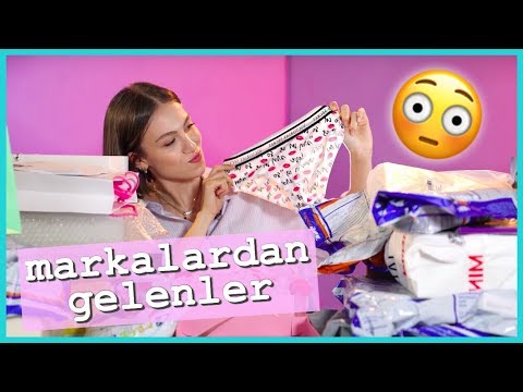 Bu da Gelmedi Demem 😂 | Markalardan Gelen Paketleri Açıyorum | Mart 2018
