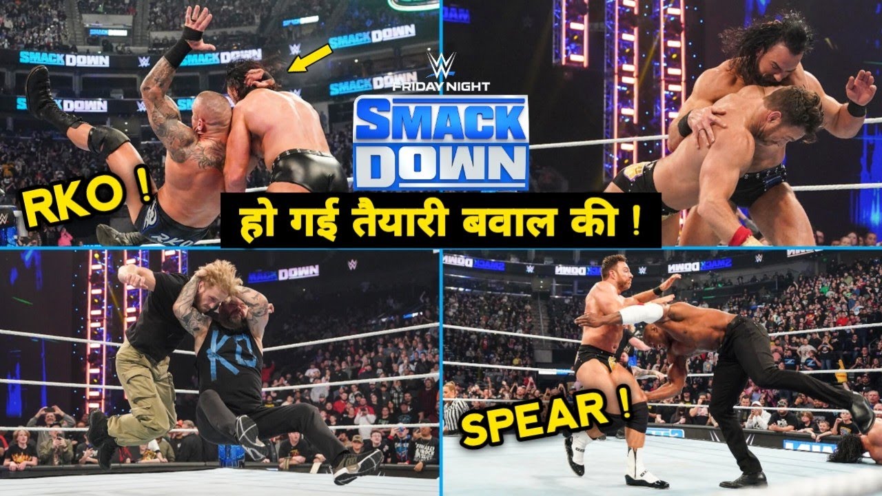 Randy Orton Hits RKO On Drew McIntyre ! The Rock Return Official - WWE ...