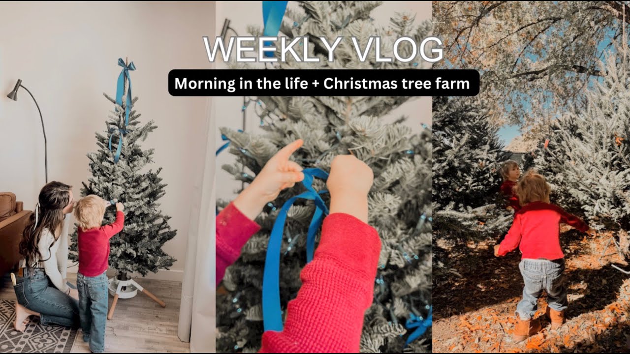 Weekly Vlog *Christmas Tree Farm & Surprising Leah - YouTube