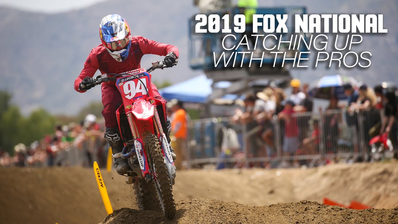 2019 Fox Raceway | Catching Up With The Pros - YouTube