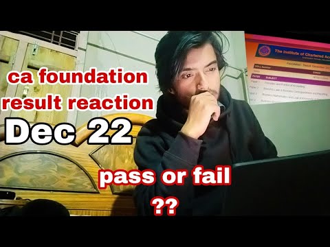 result reaction! ca foundation result reaction ! December 22 attempt ...