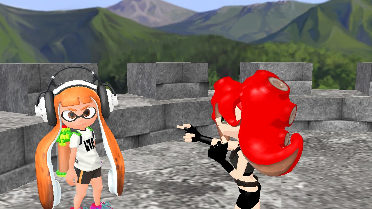 (MMD) Splatoon - Octoling found a unicorn - YouTube