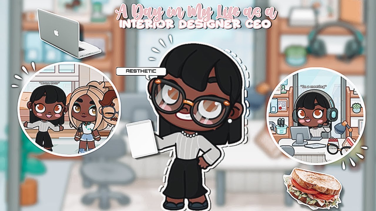 A Day in My Life as a Interior Designer CEO *AESTHETIC* 💼👩🏾‍💼📄 ...