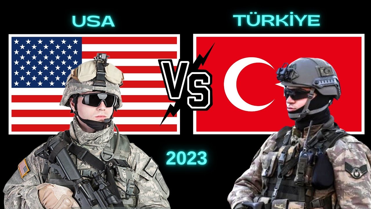 Türkiye vs USA military power comparison 2023 | Amerika vs Türkiye ...