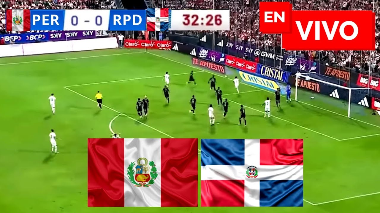 🔴 Peru vs Republica Dominicana EN VIVO / Amistoso Internacional - YouTube