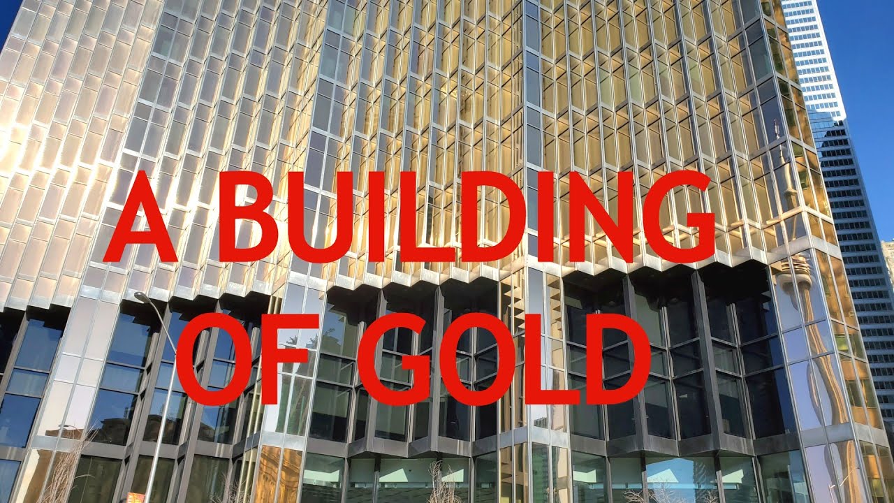 A #BUILDING OF #GOLD IN #DOWNTOWN #TORONTO|| #RBC #PLAZA - YouTube