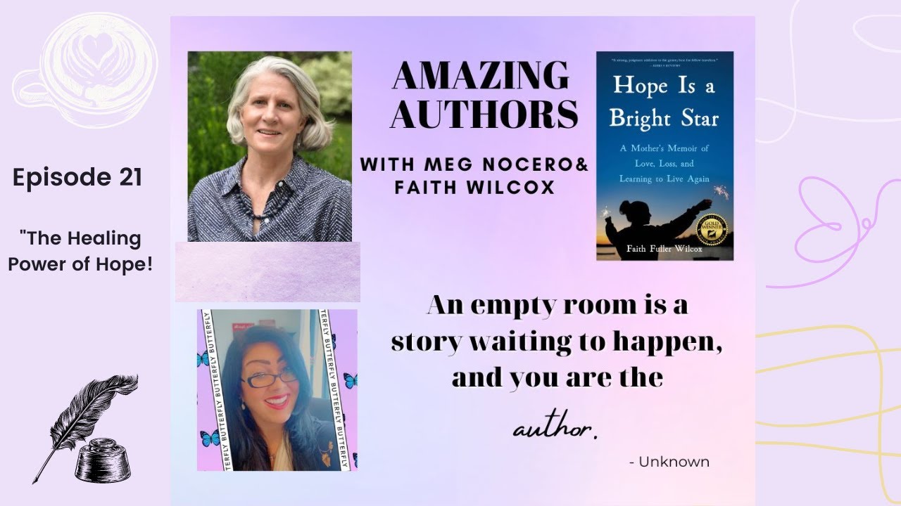 Amazing Authors with Meg Nocero -Special Guest Faith Wilcox- Author of ...