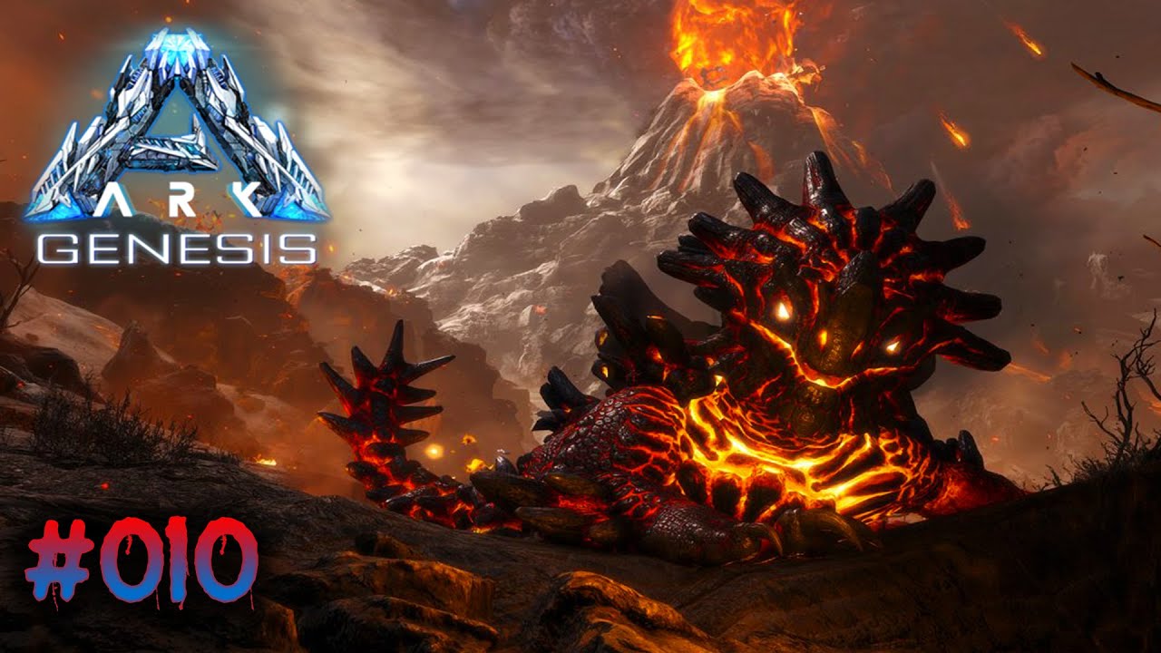 Magmasaurus zähmen | ARK Genesis #010 - YouTube