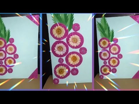 beautiful card|how to make paper craft|easy art| paper craft| paper ...