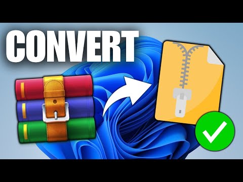 How To Convert RAR to ZIP File in Windows 10 & 11