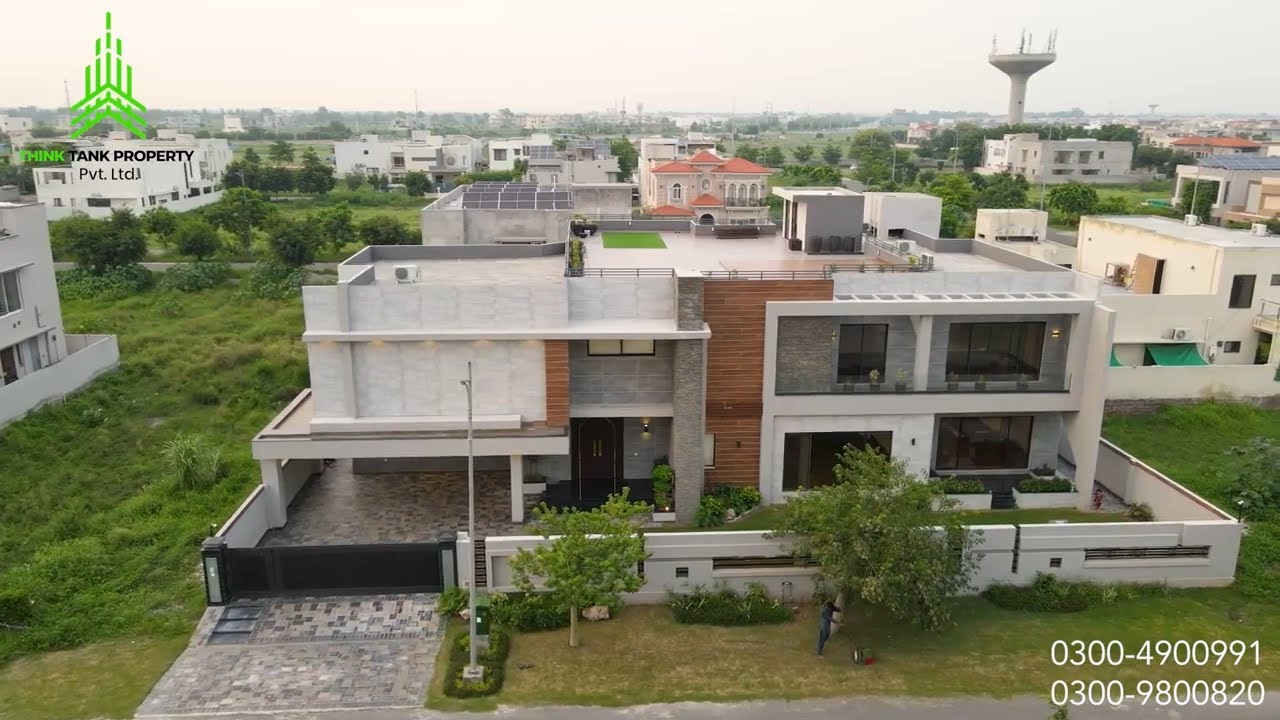 Two Kanal Elegant Luxury Straight Line House in DHA Lahore. - YouTube