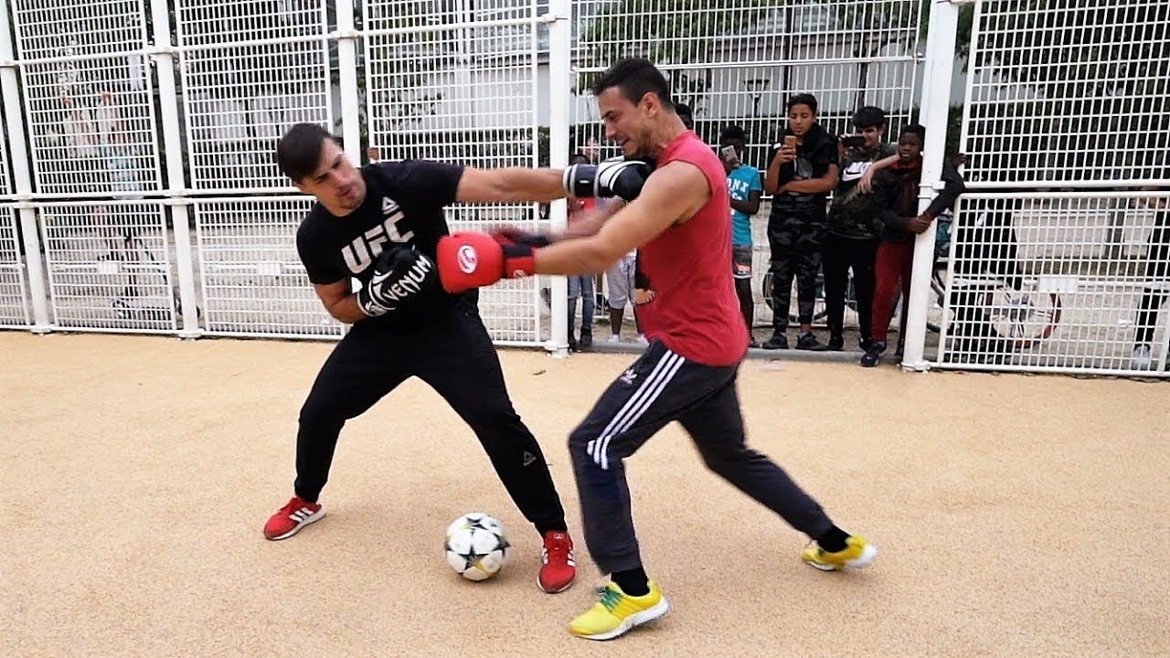 Football + Boxe = footboxe - YouTube