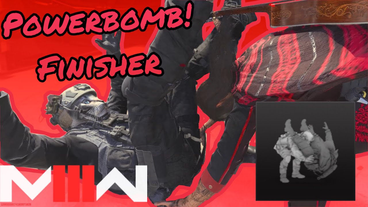Powerbomb! Finishing Move (SEASON 5 BATTLE PASS) | Modern Warfare 3 ...