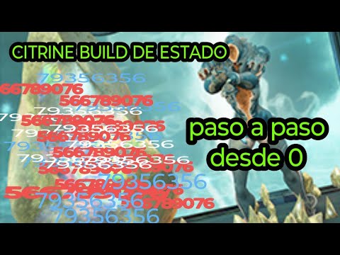 warframe citrine build full estado🔥⚡ ️ ️ - YouTube