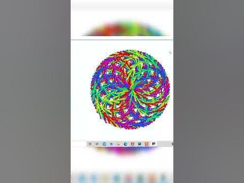 python turtle 🐢 graphic design flower #python #turtle #shorts - YouTube