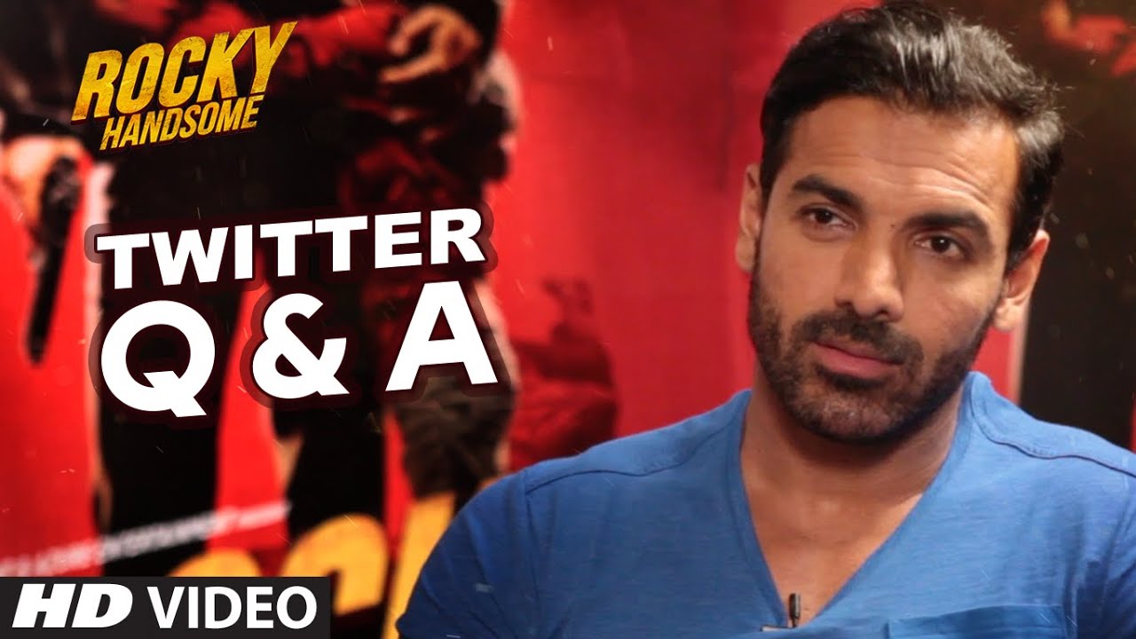 ROCKY HANDSOME Twitter Q & A | John Abraham | T-Series - YouTube