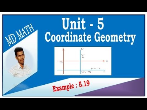 Class 10 | Unit -5 | Coordinate Geometry | Example: 5.19 - YouTube