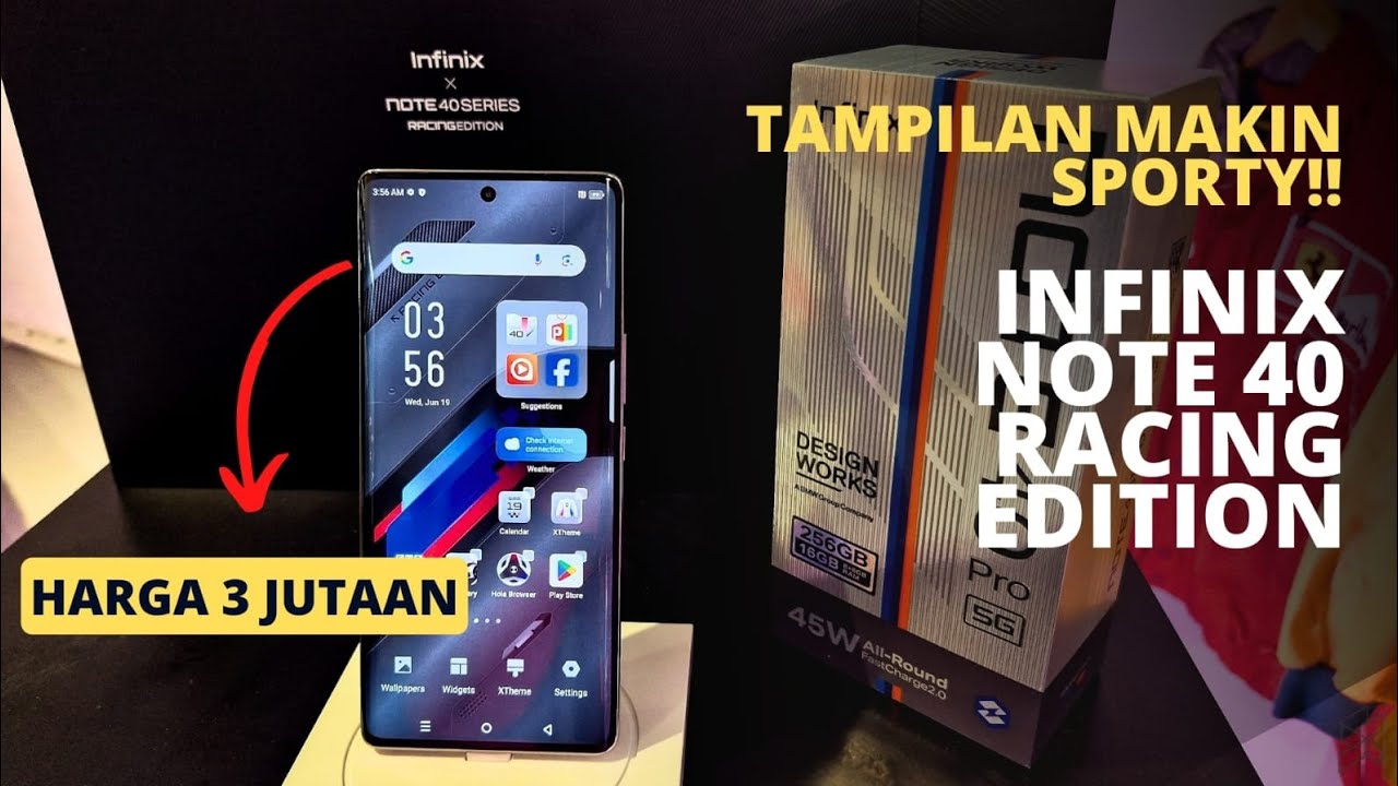 DESAIN LANGSUNG OLEH BMW‼️Infinix Note 40 Pro Racing Edition - YouTube