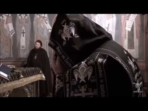 Orthodox Christian Great Schema Monk attends Divine Worship - YouTube