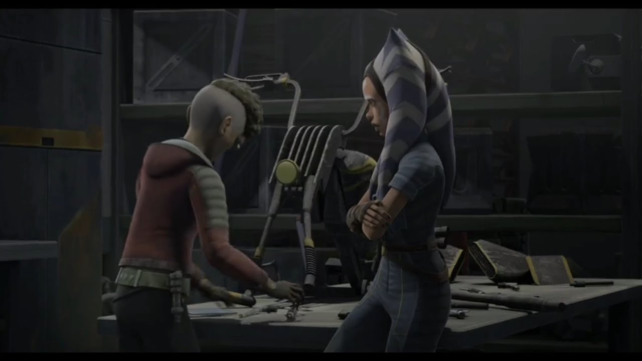 Star Wars The Clone Wars Why Trace Hates The Jedi Season 7 Episode 5 ...
