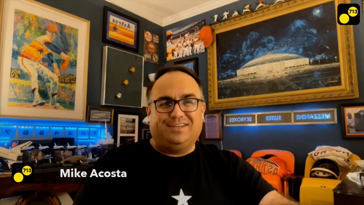 Mike Acosta - Gatekeeper of Houston Astros memorabilia, team history ...