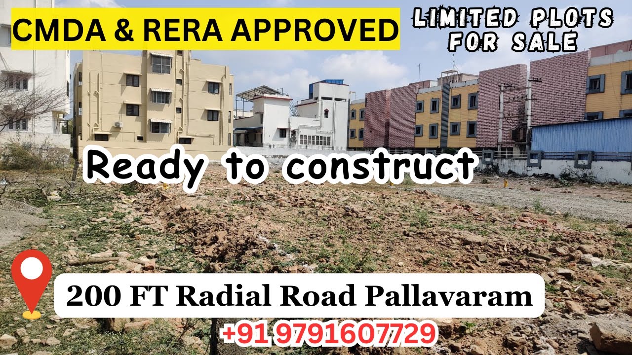 Buy Plots | 200 ft Radial Road Pallavaram | 950 to 1200 Sqft | CMDA ...