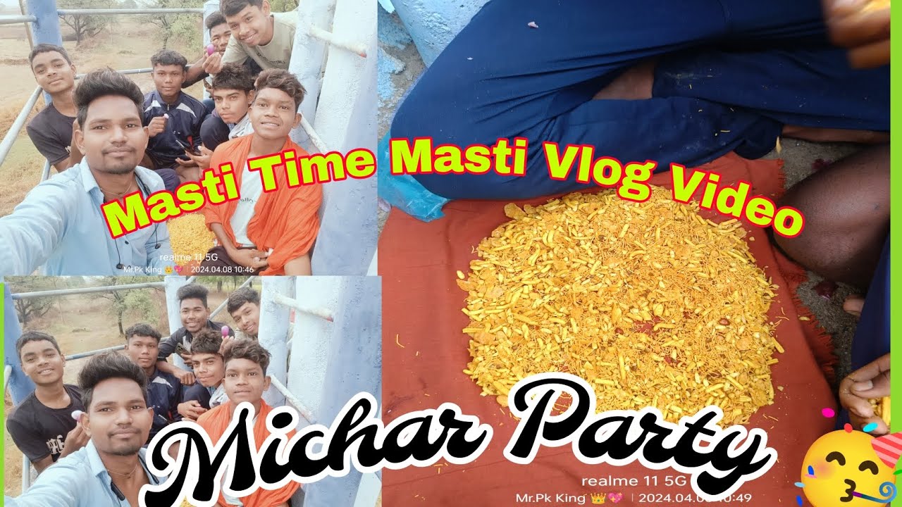 Masti Vlog//Masti Time // Dosto ke sath full enjoy // 08/04/2024//🥳🥳🥳 ...