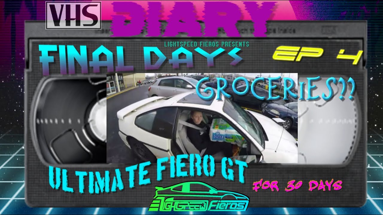 Final days & Goodbye to $400 88 GT | VHS DIARY EP 4 | Fiero Grocery ...