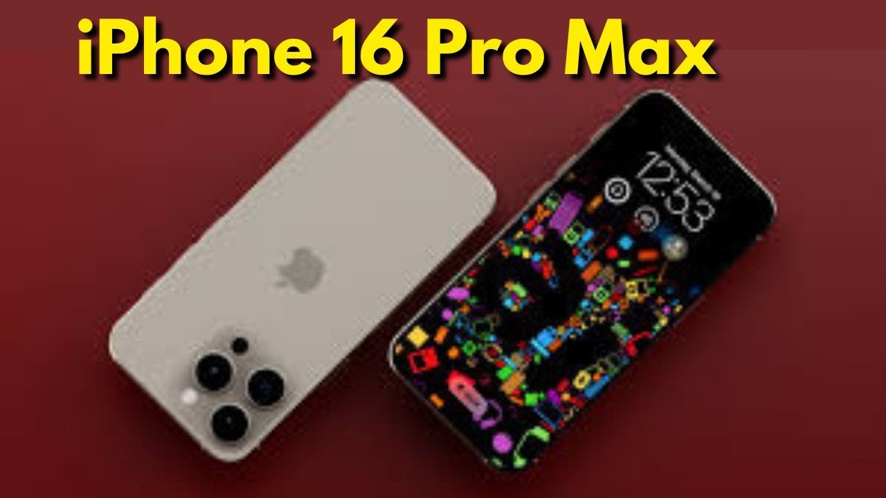 iPhone 16 Pro Max - New Upgrades 2024 - YouTube
